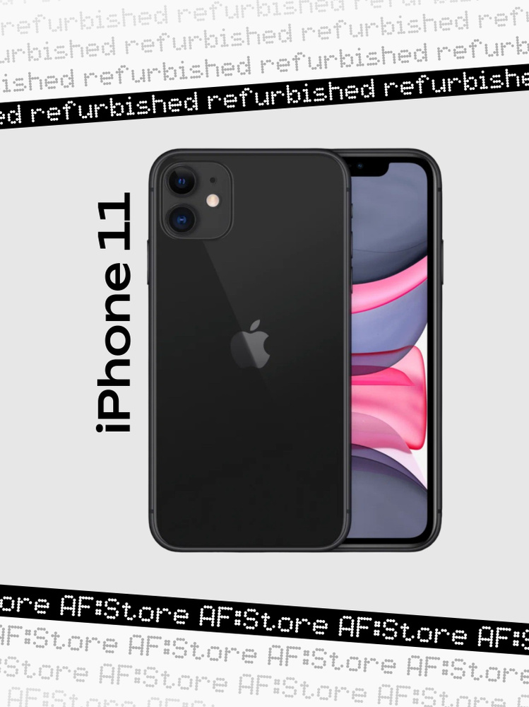 Смартфон Apple iPhone 11 64 ГБ 4 ГБ Черный IPS 1 SIM купить c доставкой на OZON по низкой цене ...