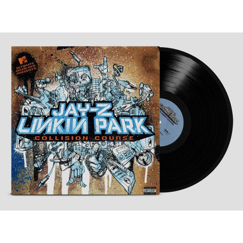 JAY-Z - LINKIN PARK - Collision Course (LP, Reissue, Black Vinyl ...