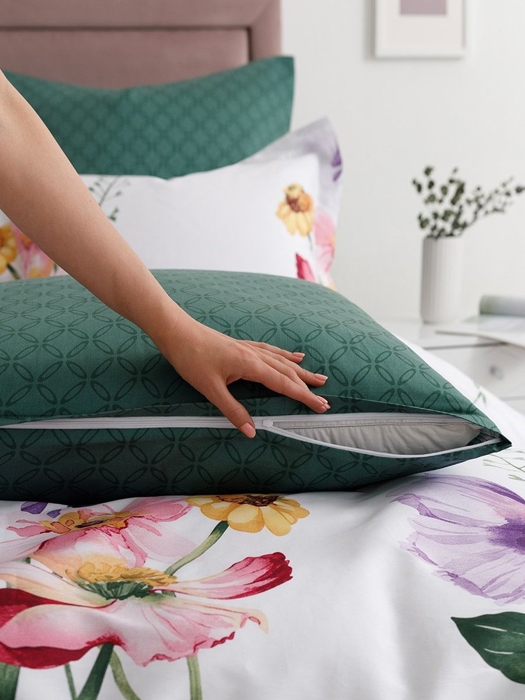 Наволочка 70х70 см 1 шт. сатин хлопок СайлиД BN-7B купить на OZON по ...