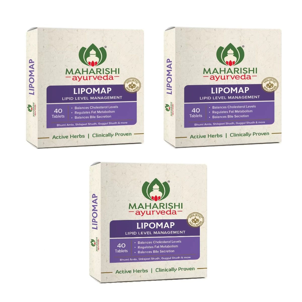 Липомап Махариши (от холестерина) Lipomap Maharishi, 40 таб купить на ...