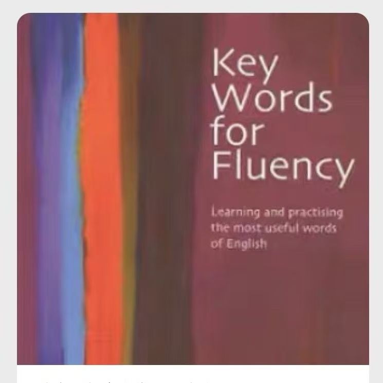 Key words for fluency Three complete sets of recommendations ...