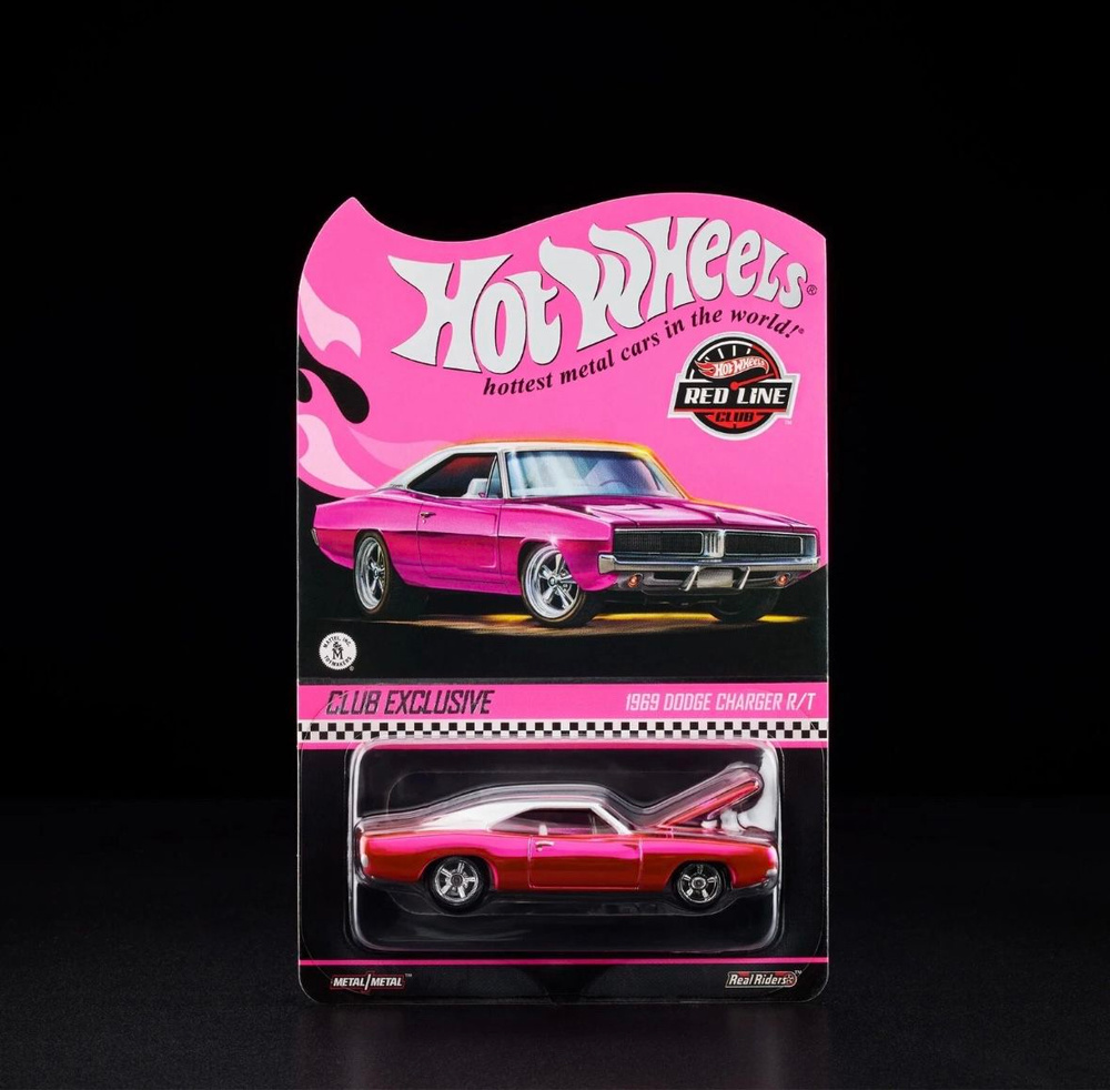 Машинка Hot Wheels 1/64 Car model toys RLC Dodge Charger R/T Pink ...