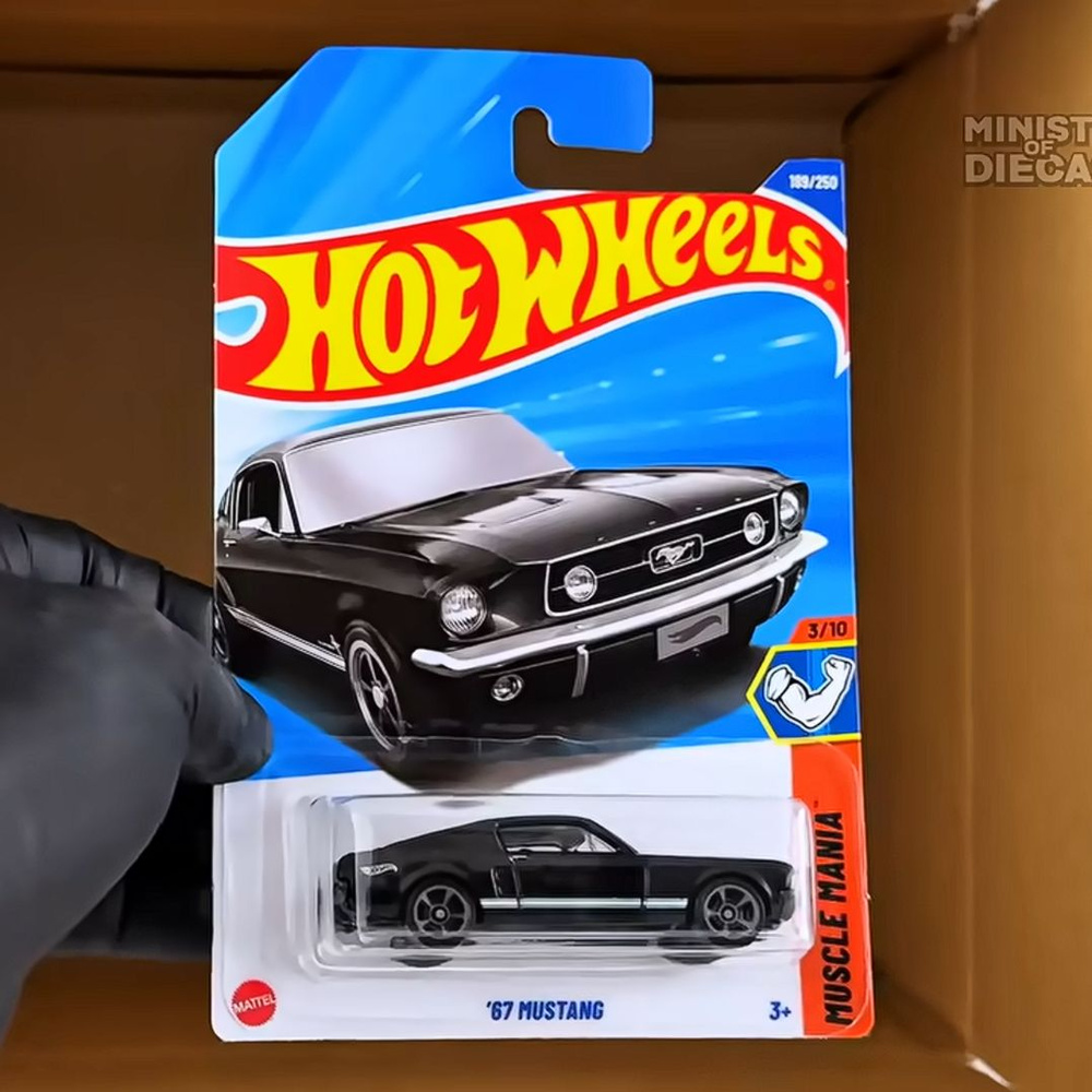 Машинка Hot Wheels 1/64 Car model toys'67 MUSTANG купить на OZON по ...