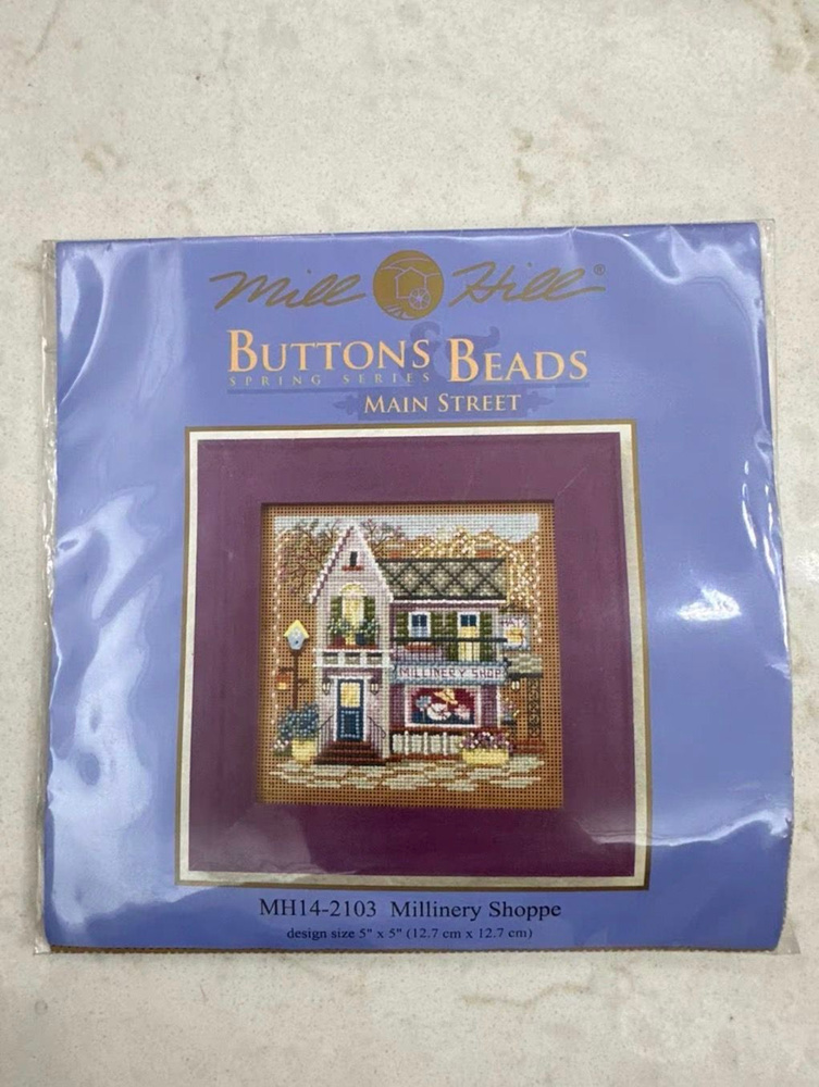 Набор для вышивания Mill Hill MH14-2103 shoppe купить на OZON по низкой цене (2366786419)