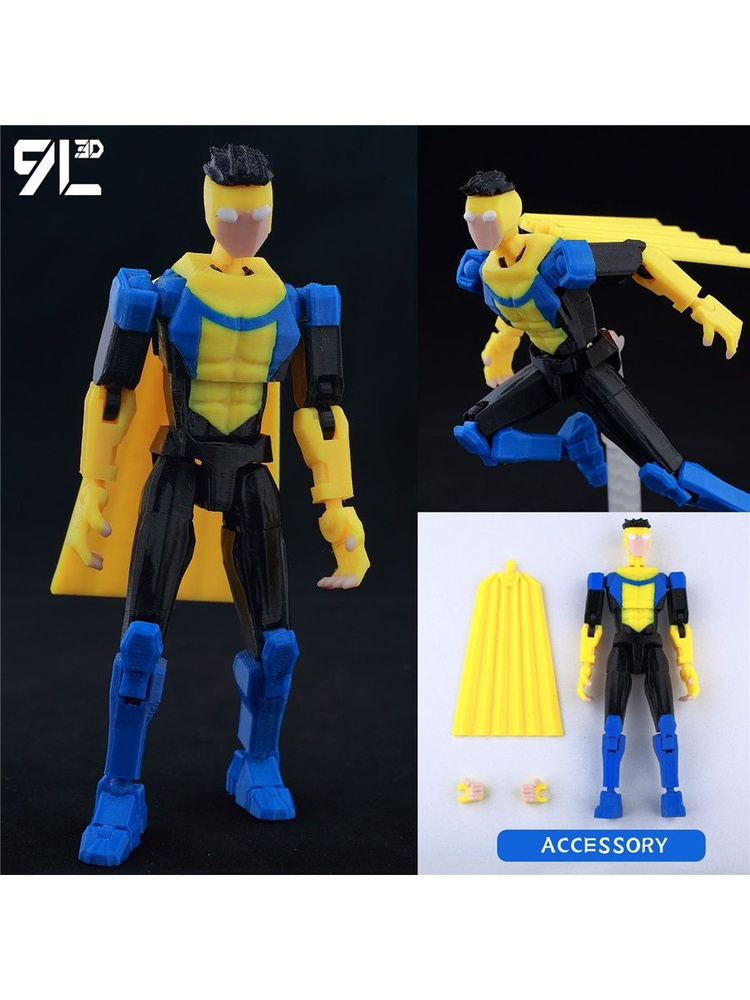 Фигурка Неуязвимый (Invincible-Mark Grayson) Lucky Dummy 13,3D-печатный ...