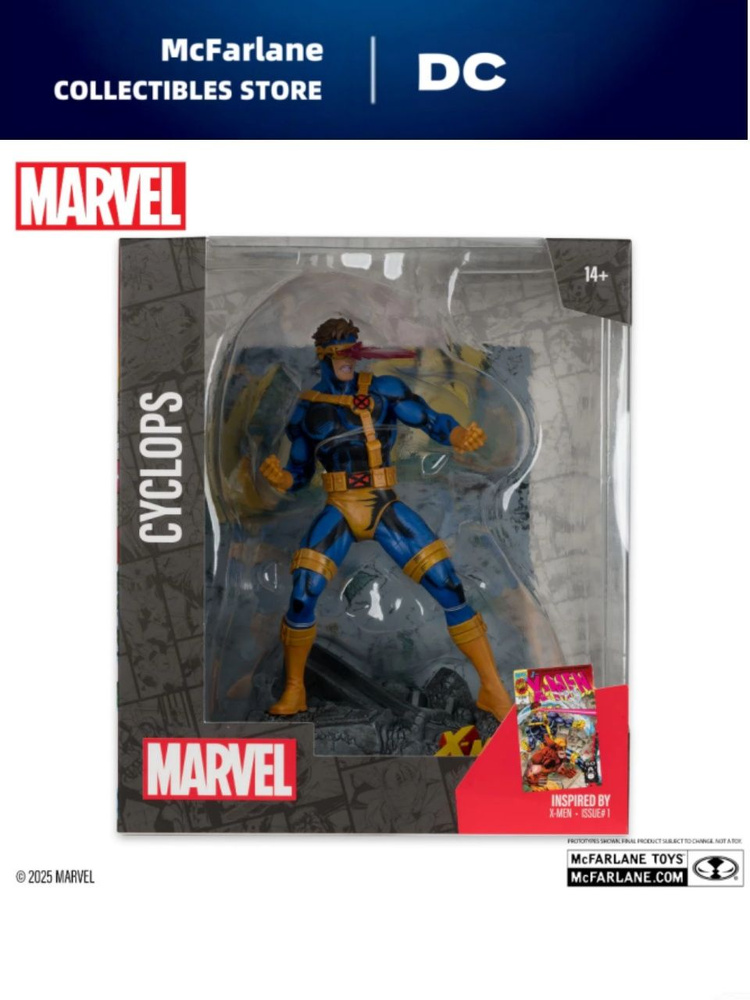 Игрушечные фигурки-украшения Mcfarlane Marvel Cyclops Laser Eye X-Men 1 ...