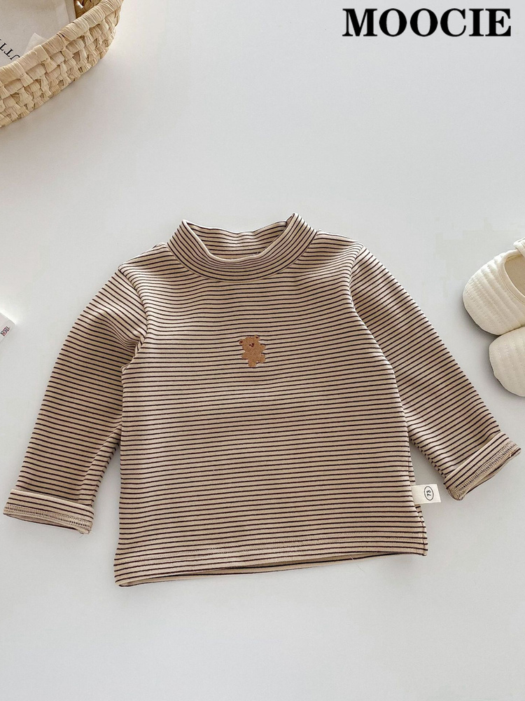 Толстовка Девочки, Мальчики MOOCIE бежевый Полиэфирное волокно, размер 110 Длинный Китай купить ...