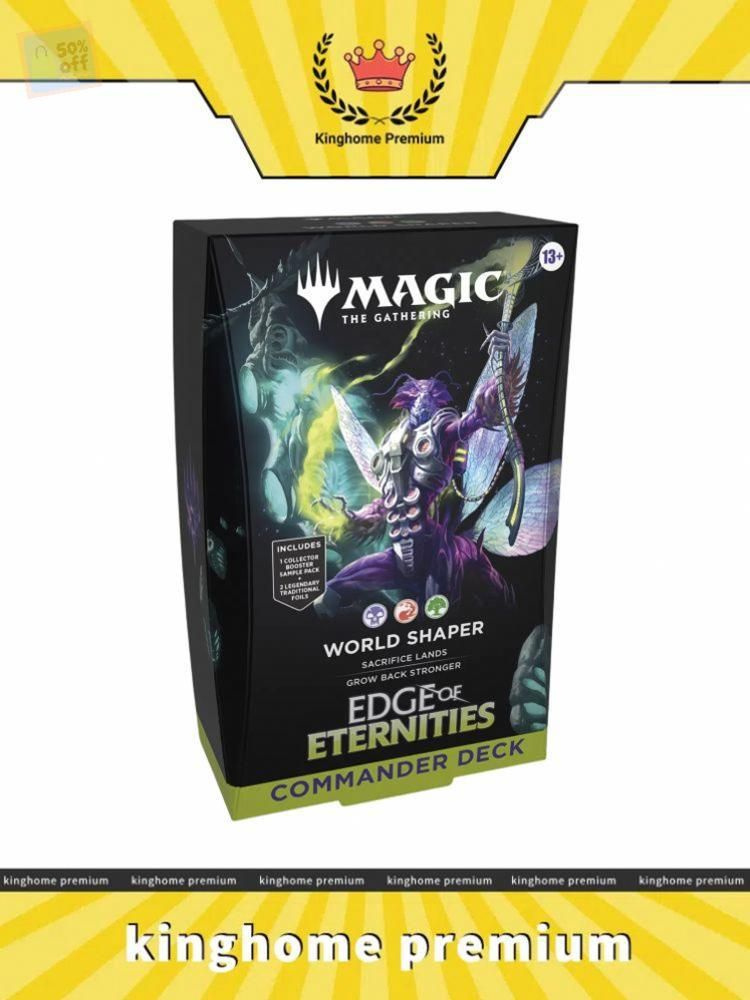 Magic: The Gathering Edge of Eternities Commander Deck - World Shaper ...
