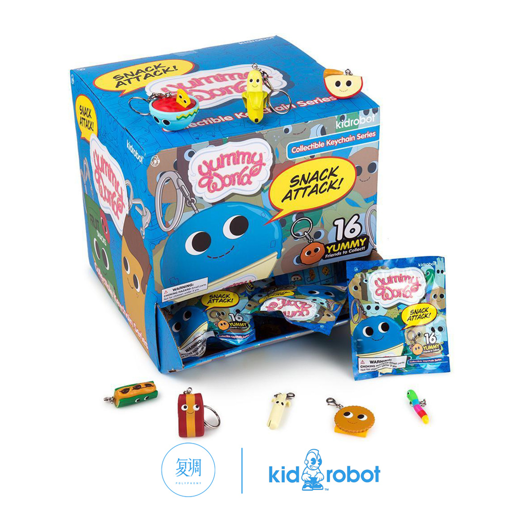Kidrobot & Yummy World , Глухая коробка, Неожиданная скульптура ...