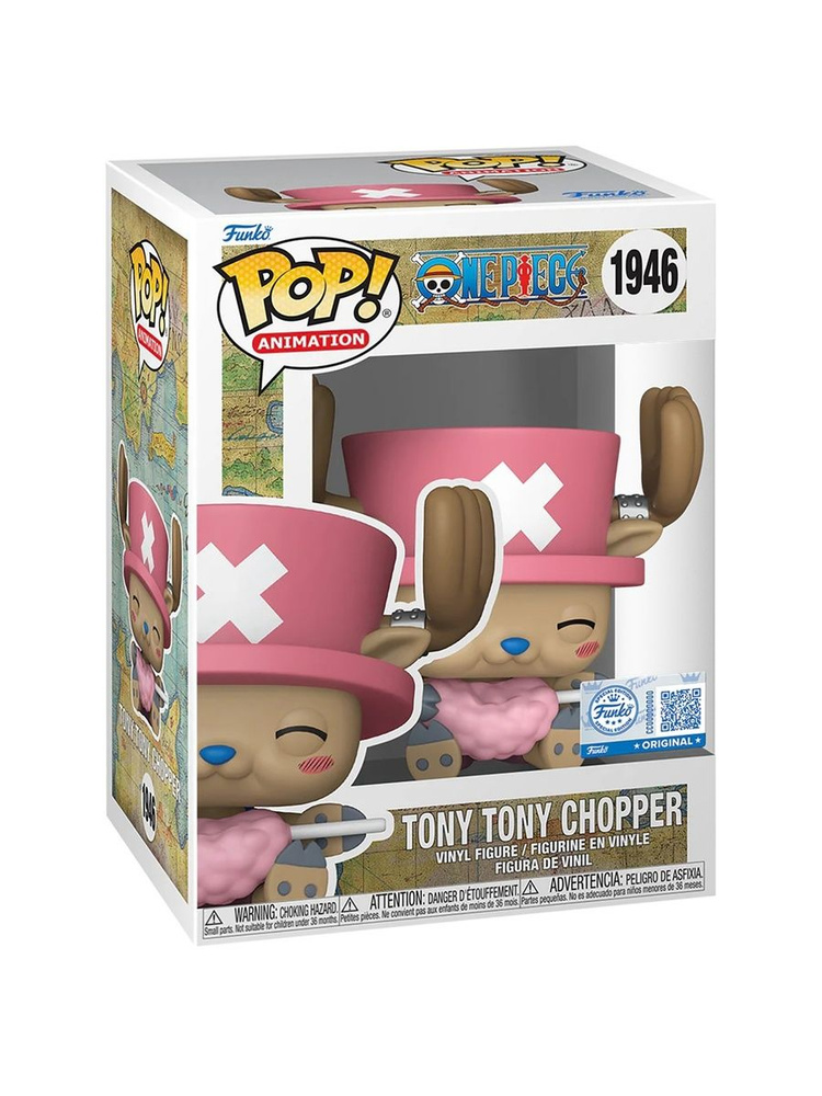Фигурка Funko POP! Animation One Piece Tony Tony Chopper (with Cotton ...