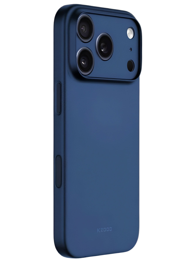 Чехол на iPhone 17 Pro Max, Air Skin ультратонкий пластик, темно-синий ...