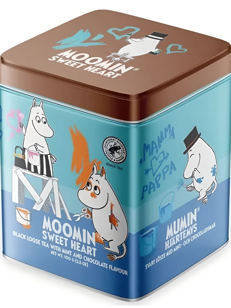 Чай черный Nordqvist "Sweetheart", мята шоколад, Moomin, 80 г. купить ...