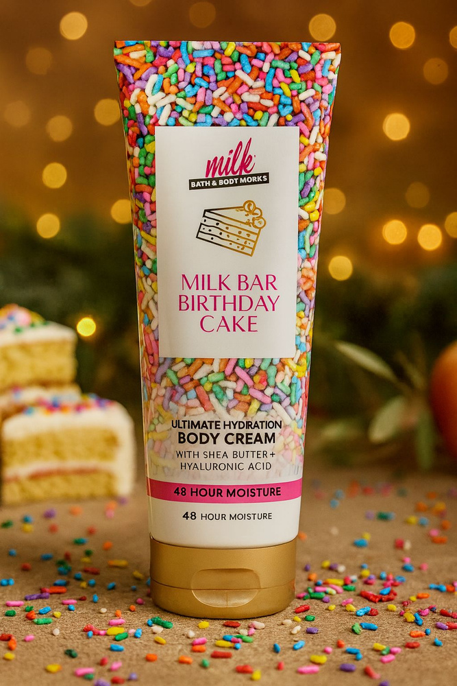 Крем для тела Bath & Body Works Milk Bar Birthday Cake / Торт ко дню ...