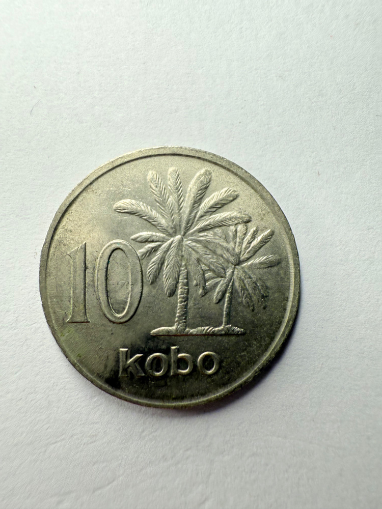 Монета Нигерия 10 кобо 1976 VF KM#10.1 купить на OZON по низкой цене (3016564253)