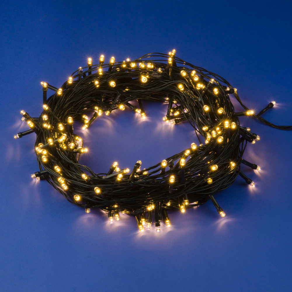 Гирлянда светодиодная 100LED Теплый белый 10м ULD-S1000-100/DGA WARM ...