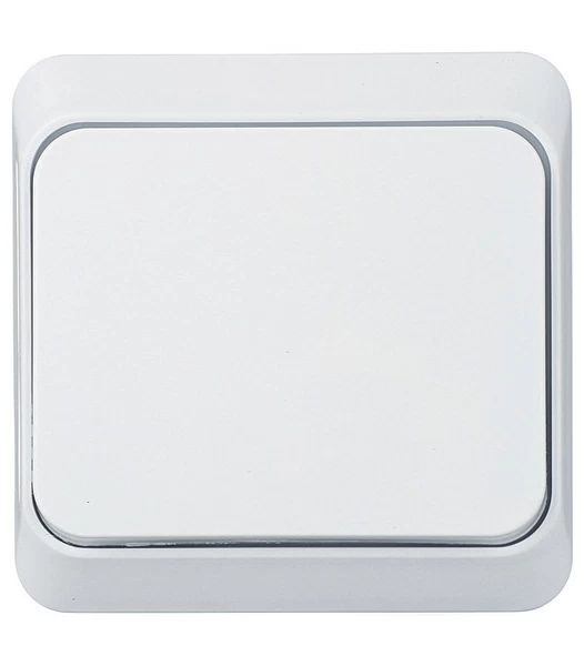 Выключатель Systeme Electric Этюд одноклавишный накладной белый (BA10-001b) купить на OZON по ...