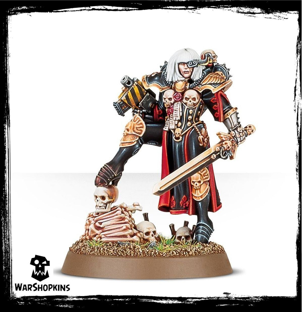 Warhammer 40000 Миниатюры Canoness Veridyan(Канонисса Веридьян) купить ...