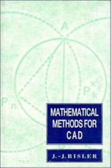 Mathematical Methods for CAD купить на OZON по низкой цене (3136034888)