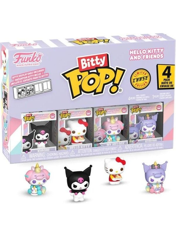Фигурка Bitty POP! Hello Kitty And Friends 4PK 85715 купить на OZON по ...