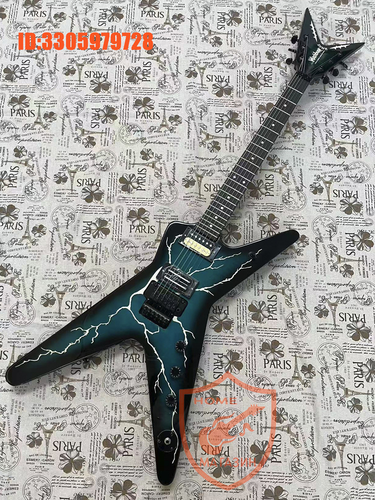 Электрогитара washburn1/Flying V 6-струнная купить на OZON по низкой цене (3305979728)