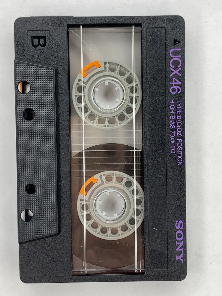 Аудиокассета из Японии Sony UCX 46 хромовая (Type II) купить на OZON по ...
