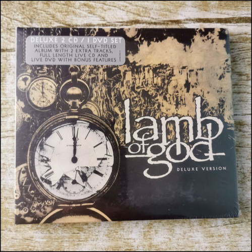 1 отзыв на Lamb of God Lamb of God Deluxe Edition 2CD+DVD CG03143 ...