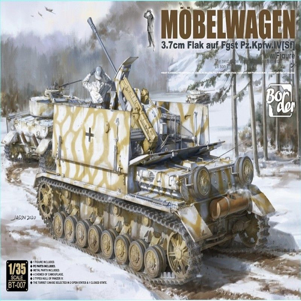 Border BT-007 1/35 3.7cm Flak auf Fgst Pz.Kpfw lv(sf) Мобильный ...