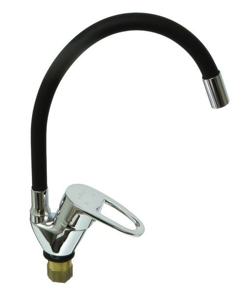 194021-C Смеситель од. для кухни с гибким излив..(ЧЕРНЫЙ) ViEiR купить на OZON по низкой цене ...