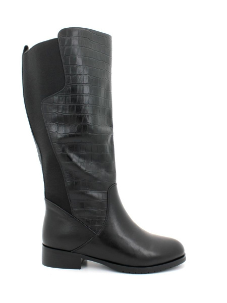 Сапоги Женский Ascalini, размер 37 черный Зима 12 Стандартный низкий (до 4 см) Россия купить c ...