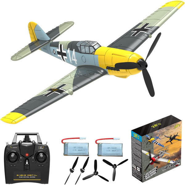 Радиоуправляемый самолет RC P40 с 4 каналами, готовый к полету, для начинающих. Оснащен системой ...