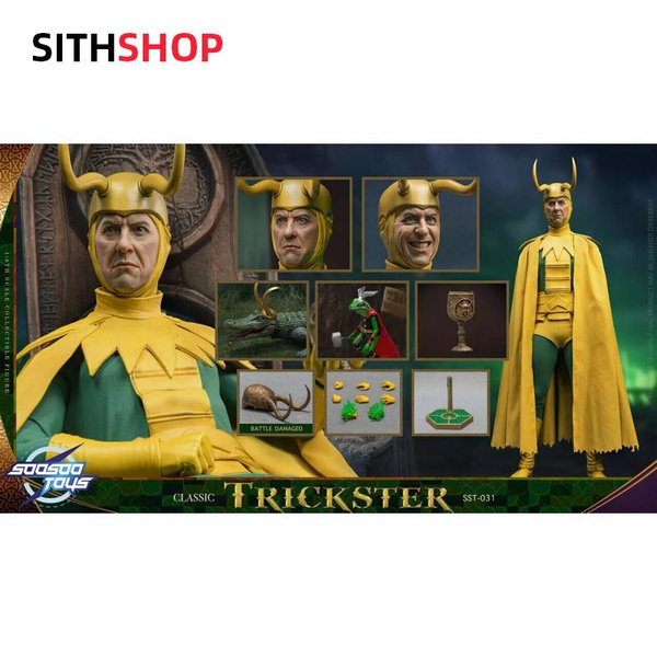Фигурка SOOSOOTOYS SST-031 Classic Old Loki Trickster 1/6 Action Figure ...