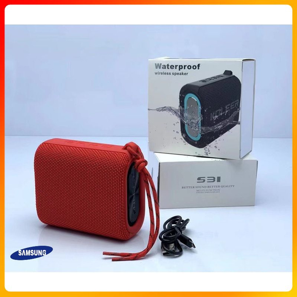 Колонка портативная Bluetooth Samsung S31, беспроводная колонка блютуз ...