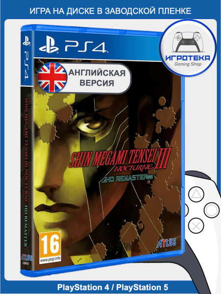 Shin Megami Tensei III Nocturne / PS4 / PS5 (Shin Megami Tensei) HD Remaster (английская версия ...