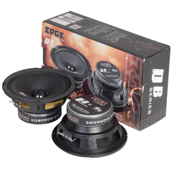 Колонки автомобильные 16см EDGE EDBPRO6-E3, среднечастотные динамики 2 шт купить на OZON по ...