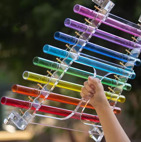 8-тонная хрустальная арфа-цветной целебный инструмент для медитации ...