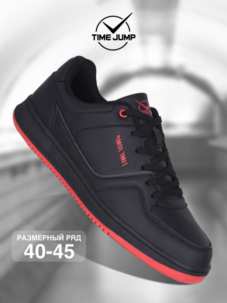 Кеды Мужской TimeJump Искусственная кожа, размер 43 G Лето Шнурки Стандартный низкий (до 4 см ...