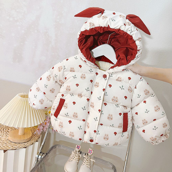 Пальто пуховое Девочки, Мальчики MOOCIE рубиновый Полиэфирное волокно ...