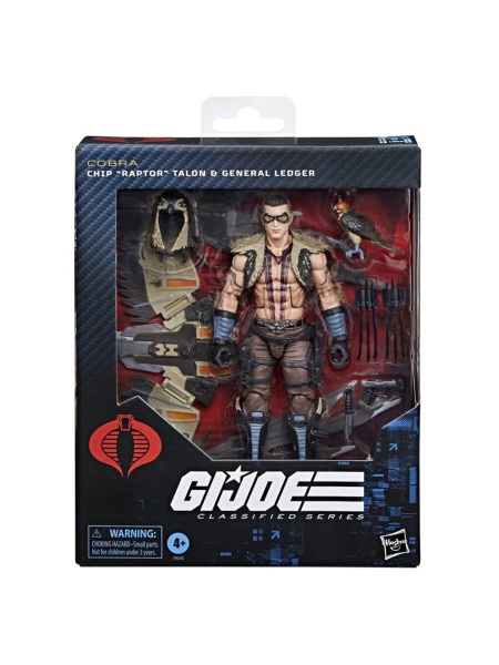 фигурки Hasbro 6 Inch G.I. Joe Classified Series Action Figures Chip "Raptor" Talon&General ...