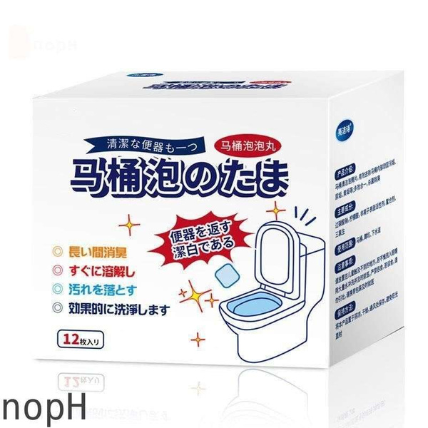nopH Таблетки для очистки унитаза 12 шт купить на OZON по низкой цене ...
