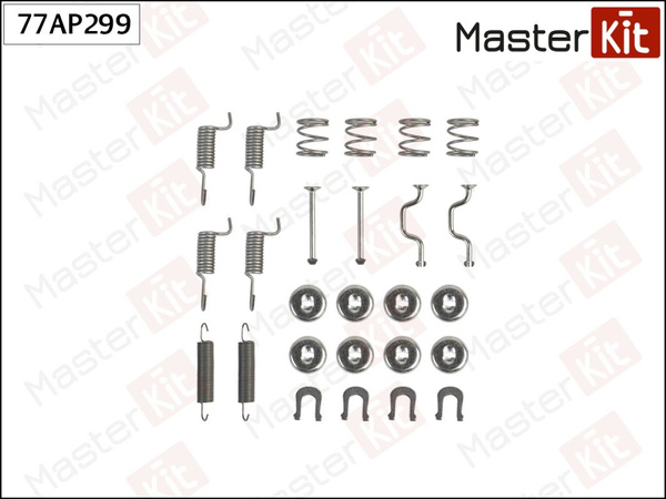 Комплект установочный барабанных колодок Toyota AVENSIS 1997 - 2003 ...