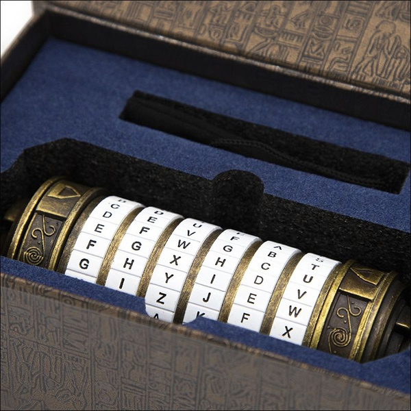 Головоломка Уникальная Металлическая Da Vinci Cryptex White купить на OZON по низкой цене ...