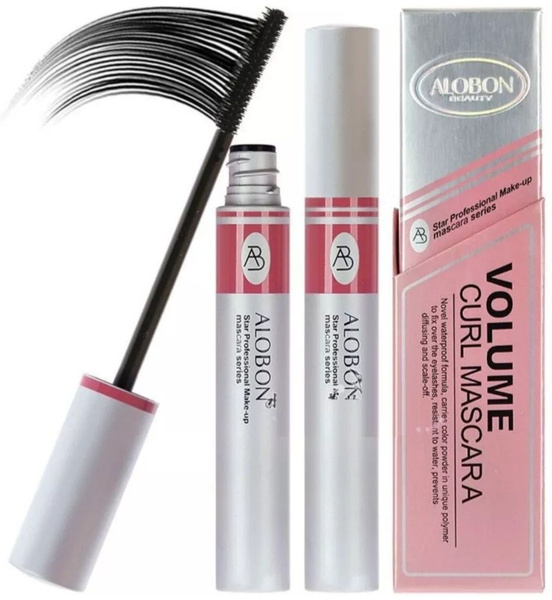 Тушь для ресниц AloBon Volume Curl Mascara удлиняющая черный купить на ...
