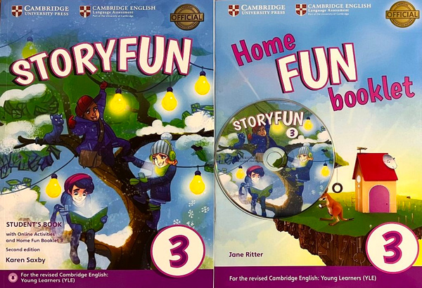 Storyfun 3 Student's Book with CD and Home Fun booklet Учебник купить ...