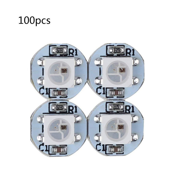 WS2812B LED 5050 SMD RGB, Белый купить на OZON по низкой цене (3004013441)