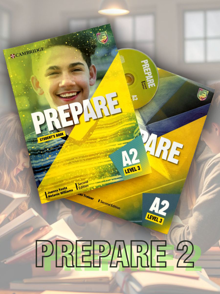 Prepare A2. Level 3: Student's Book+Workbook+CD купить на OZON по ...