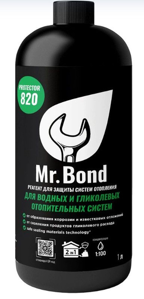 Mr.Bond Protector 820 реагент для защиты от коррозии систем отопления ...
