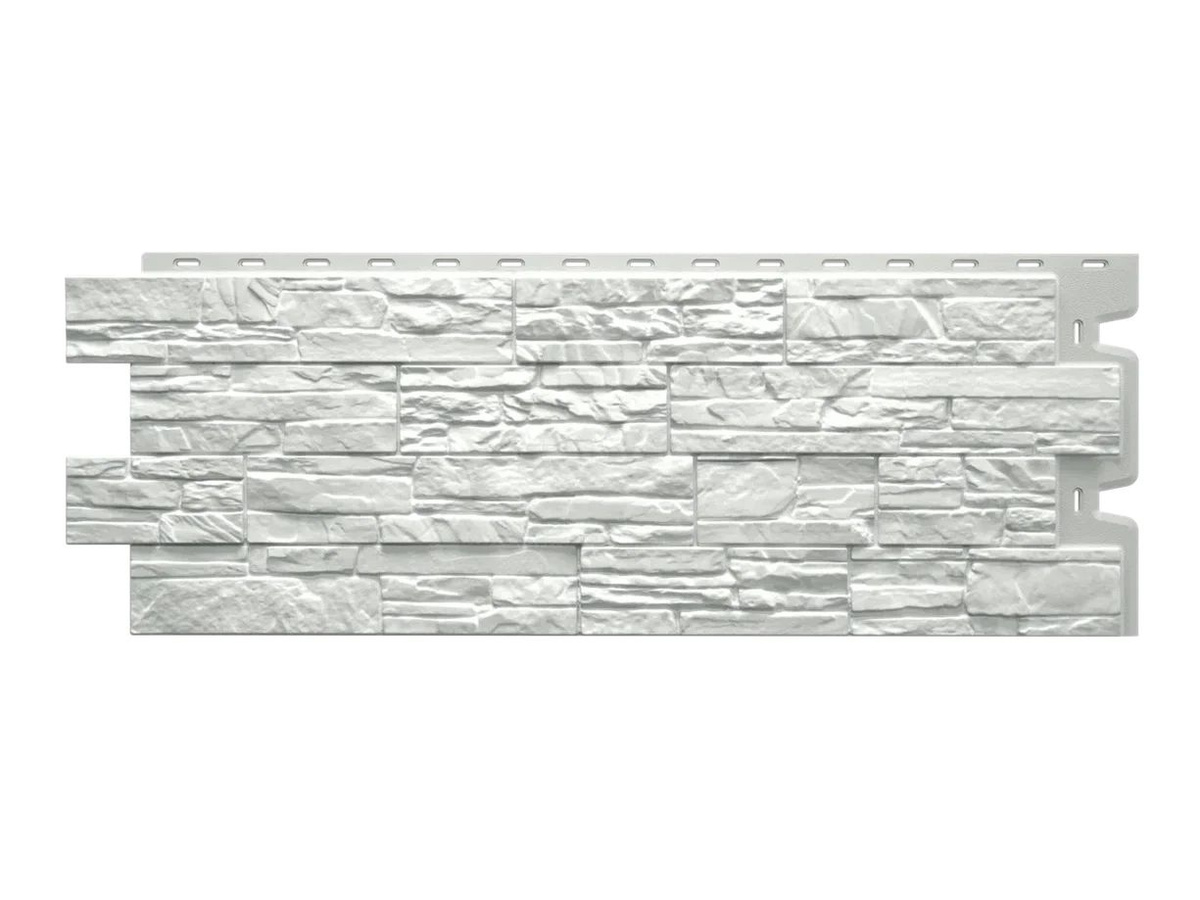 Фасадные панели Docke Stein (Деке Штеин) Молочный (1,098х0,4 м) 12 уп / 120 шт / 52,8 м2 купить ...