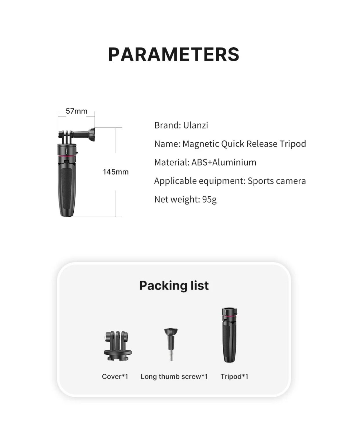 Штатив Ulanzi Go-Quick II купить c доставкой на OZON по низкой цене ...