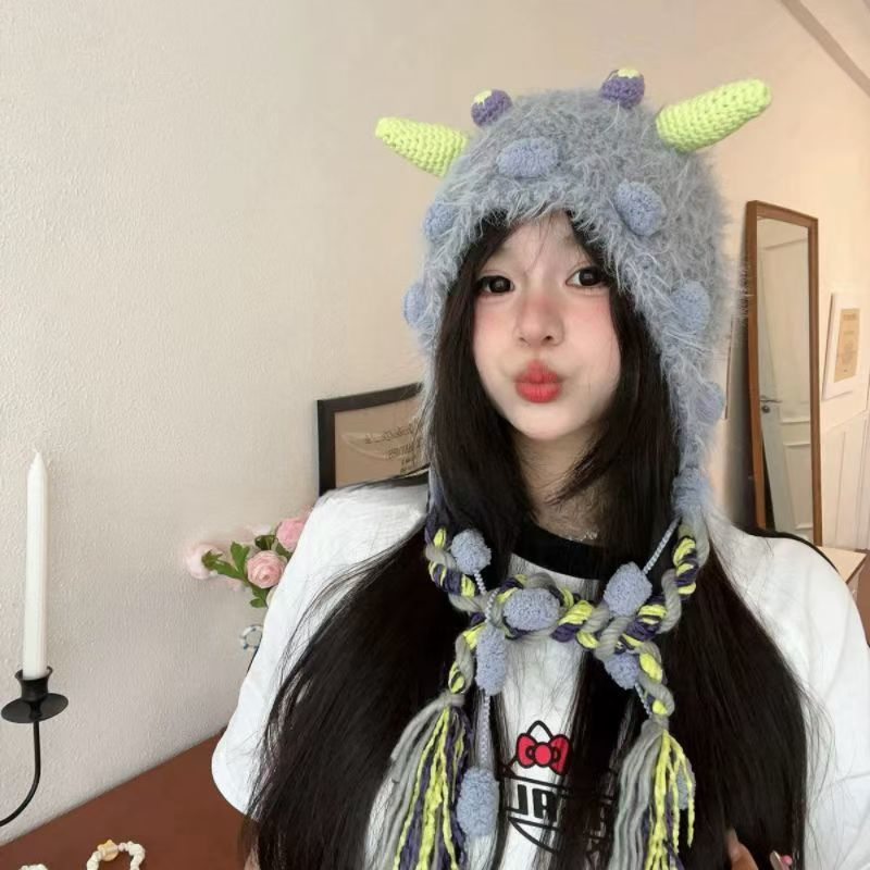 Шапка с ушками YIFU HOME купить на OZON по низкой цене (2746279430)