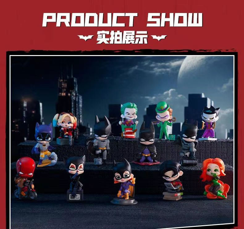 100% Original оригинал POP MART - DC Gotham City Series, Подарки,1 шт ...